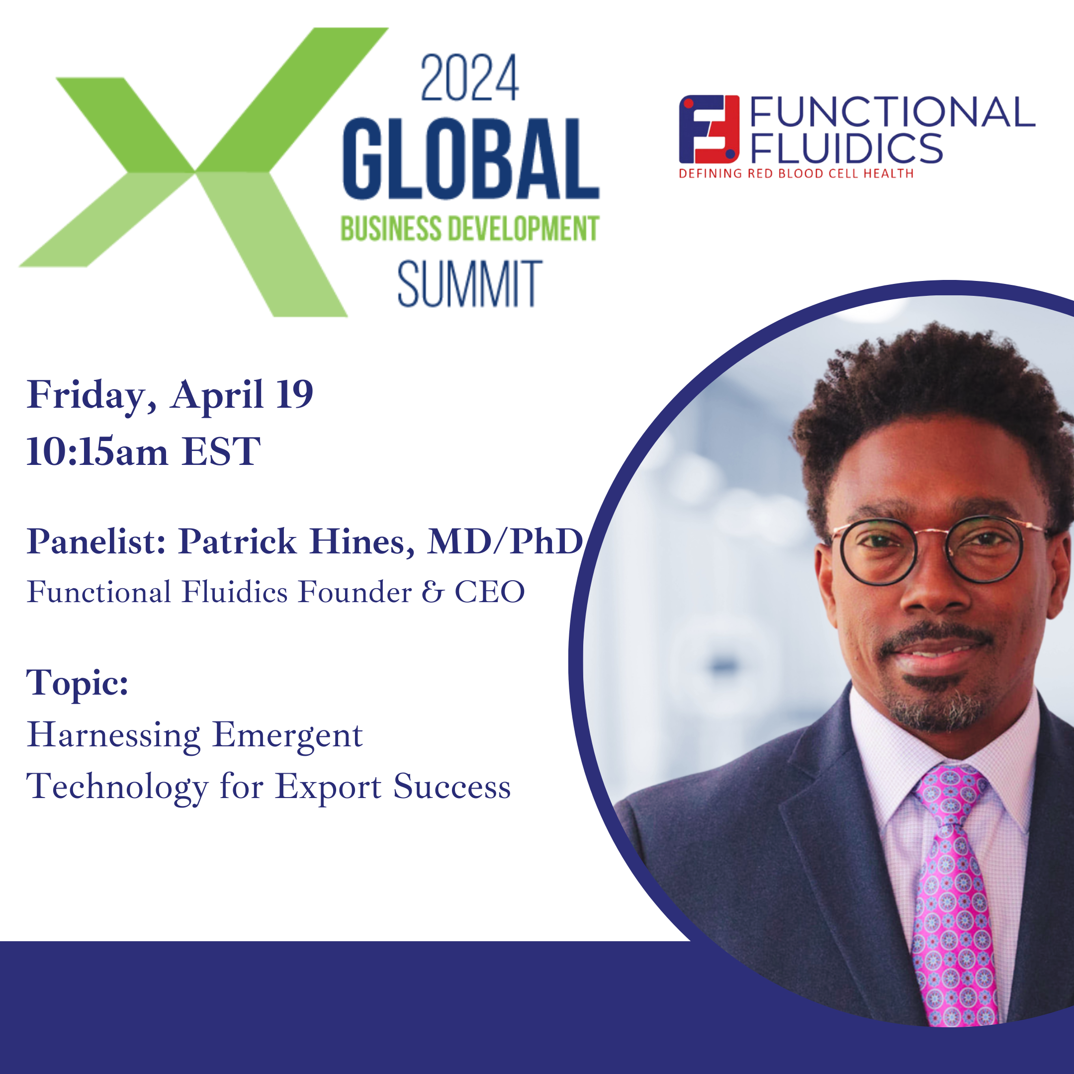 Functional Fluidics is thrilled to join the esteemed lineup at the 2024 Global Business ...